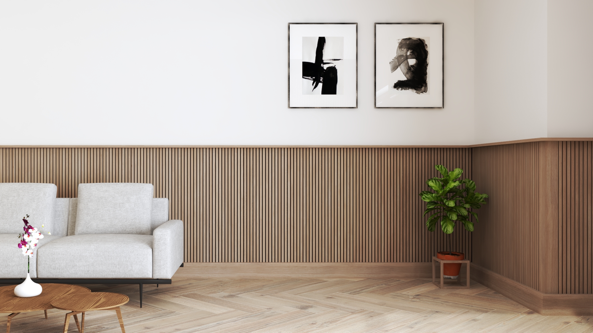 Eiken Lambrisering Massief online kopen bij Plintenfabriek