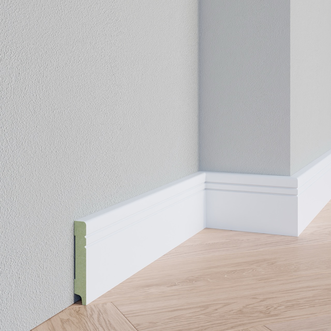 0106 - Deco plint - MDF v313 - 12 x 55 mm - online kopen