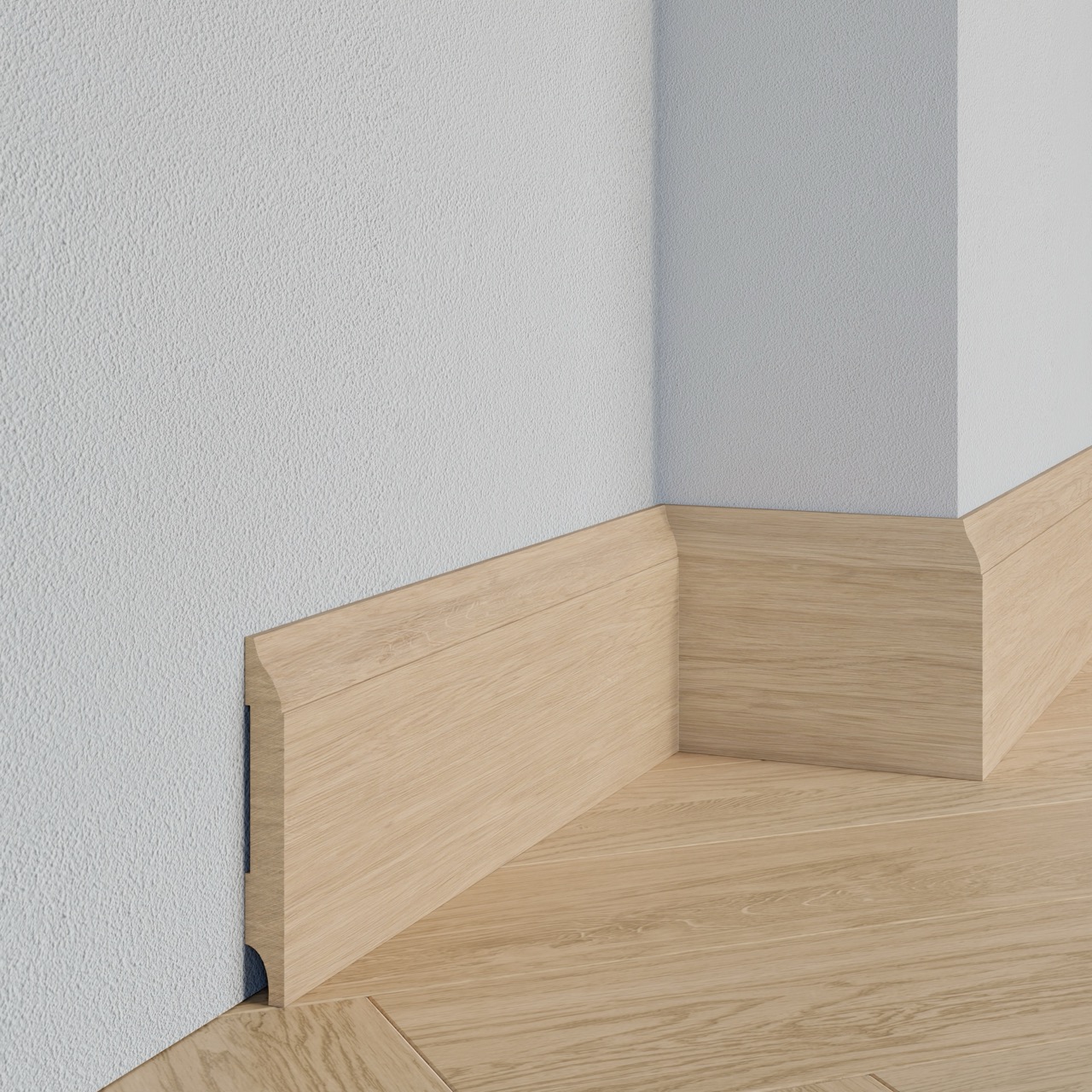 E101 - Gladde plint - Eiken - 15 x 70 mm - online kopen
