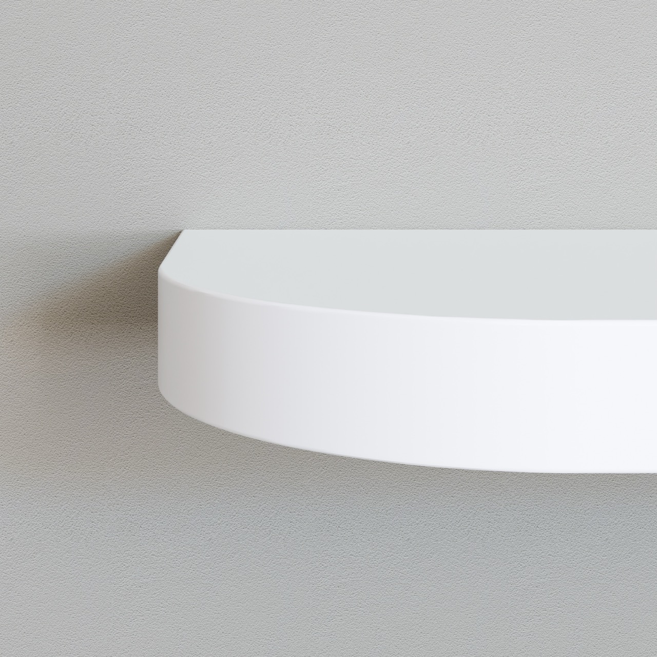 5104 - Wandplank rond - MDF v313 - 25 mm dik - online kopen