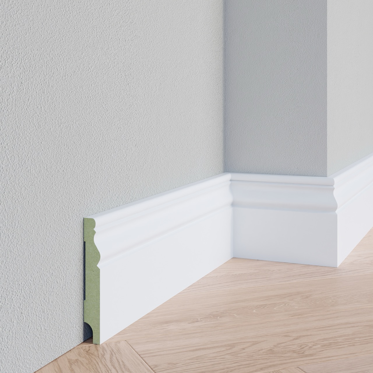 0112 - Classique plint - MDF v313 - 18 x 90 mm - online kopen