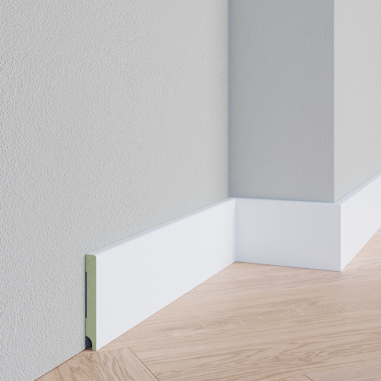 0101 - Gladde plint - MDF v313 - 12 x 35 mm - online kopen